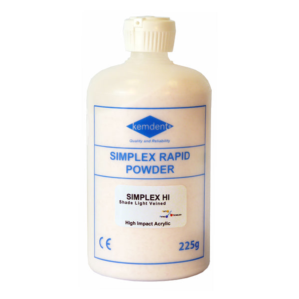 Simplex Hi Impact Rapid Denture Base Acrylic